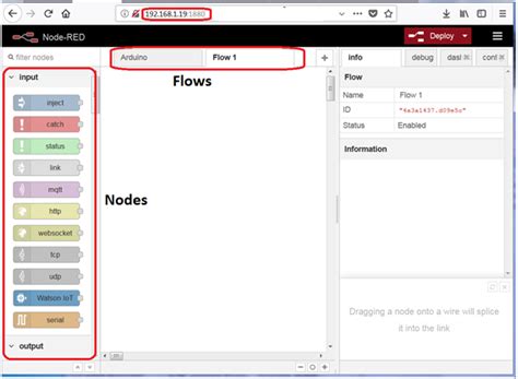 Développement Dun Objet Connecté Node Red