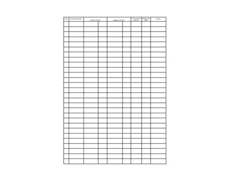 Hcg Control Sheet Pdf