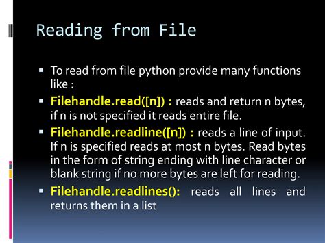 File Handling In Python To Understand Basic Operations Pptx Programming Languages Computing