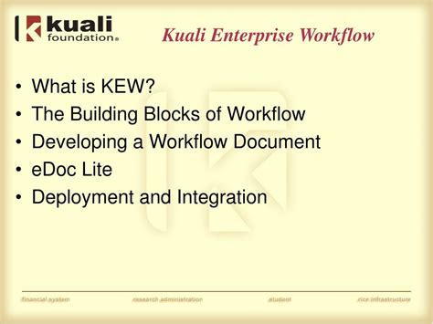 PPT Kuali Enterprise Workflow PowerPoint Presentation Free Download ID 3688543