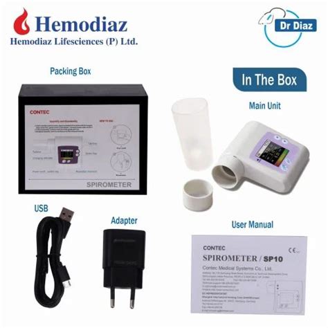Sp 10 Spirometer Hand Held At Rs 16000 In New Delhi Id 2855328201133