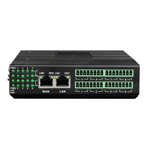 Port Dry Contact Closure Over Ethernet Converter With WEB And SNMP