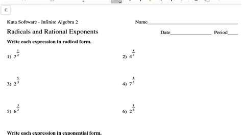 Simplifying Radical Expressions Worksheets Worksheets Library