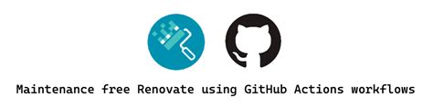Maintenance Free Renovate Using Github Actions Workflows By