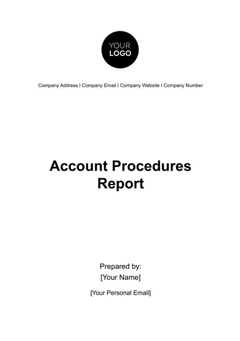 Free Accounting Policies And Procedures Templates To Edit Online