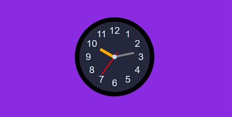 Analog Clock With Html And Css Code Info
