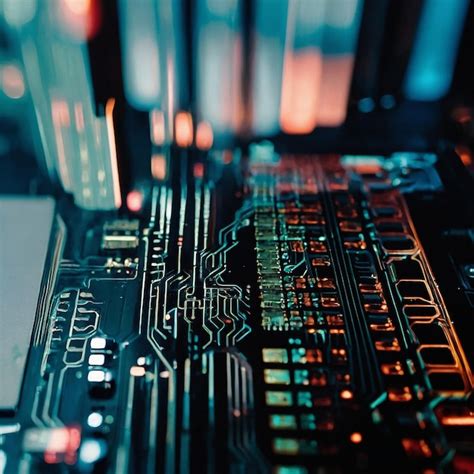 Digital Connection Premium Ai Generated Image