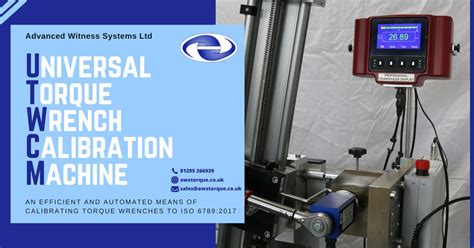 Universal Torque Wrench Calibration Machine Advanced Witness Systems Ltd