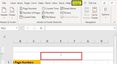 How To Insert Page Number In Excel