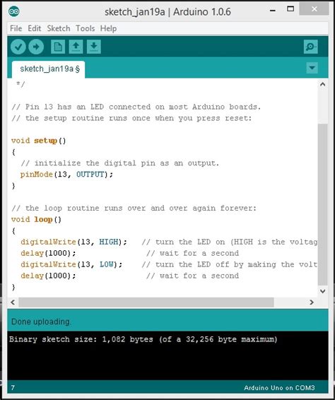 Experiment 4 Simple Blink Program — Natural Born Scientists ® Llc