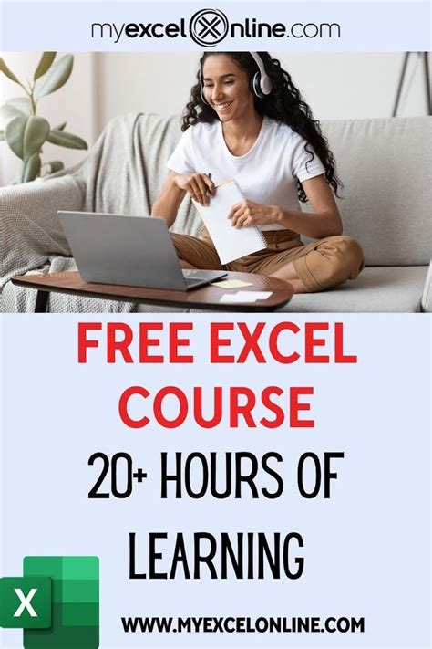 Free Excel Online Course 20 Hours Beginner To Advanced Course Excel For Beginners Excel