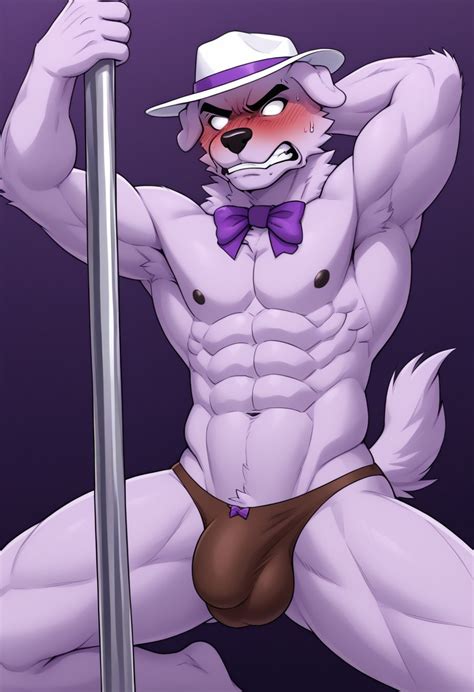 Rule 34 Abs Ai Generated Angry Anthro Blush Bowtie Bulge Embarrassed