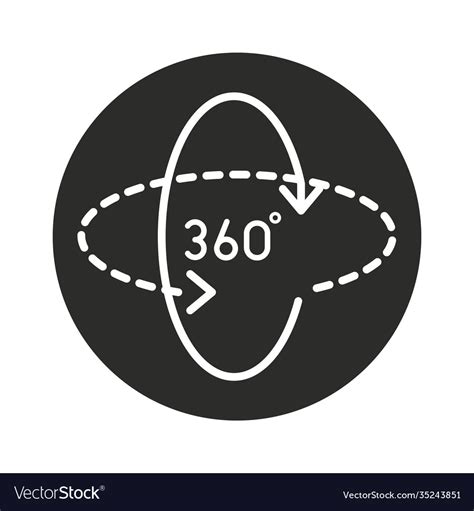 Augmented Reality Angle 360 Degrees View Vector Image