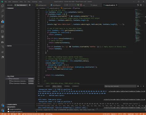 Add Apache Arrow Data Support · Issue 30 · Randomfractals Vscode Data
