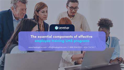 Components Of Essential Employee Training Levelup Lms