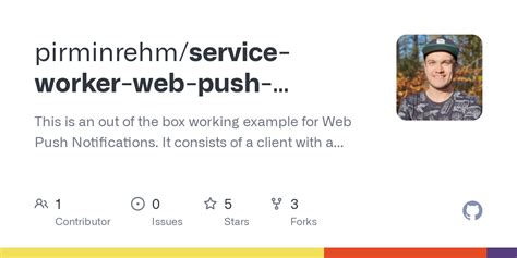 Github Pirminrehmservice Worker Web Push Example This Is An Out Of