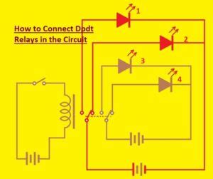 What Is DPDT Relay How Does A DPDT Relay Work