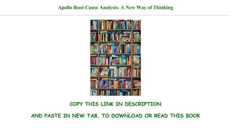 Apollo Root Cause Analysis A New Way Of Thinking