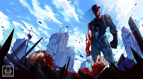 Mark Grayson Invincible And Conquest Invincible Drawn By