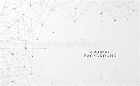 Modern Abstract Network Science Connection Technology Internet A Stock