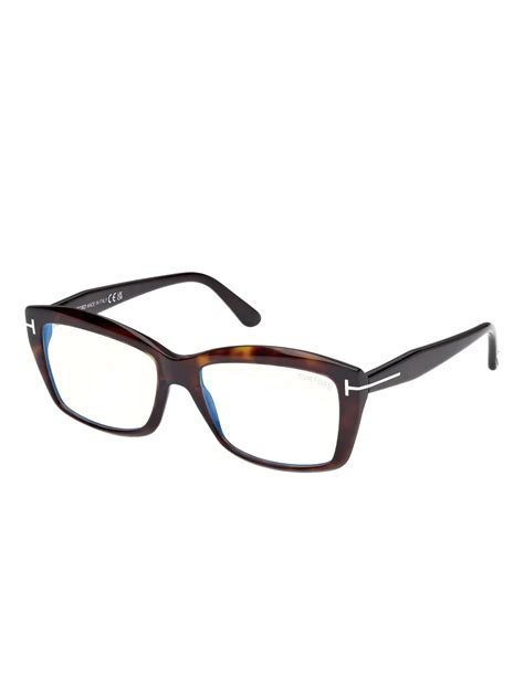 Tom Ford Tortoiseshell Glasses In Brown Modesens