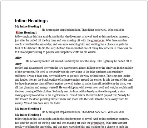 Creating An Outline Without The Entire Paragraph Being Shown English Ask Libreoffice