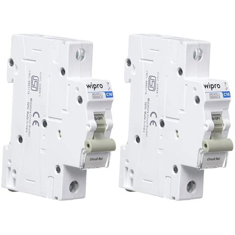 Wipro Mcb 16a Spc Pack Of 4 Industrial And Scientific