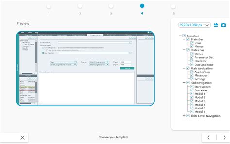 UI UX Design Of A Device And Template Wizard On Behance