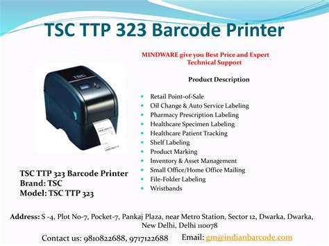 Tsc Barcode Printer Pptx