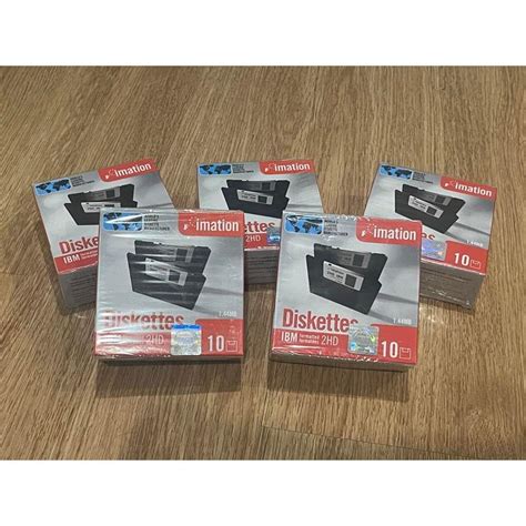 เเผ่นฟลอปปีดิสก์ 3 5 Floppy Disk เเผ่น Diskette 1 44mb Imation Shopee Thailand