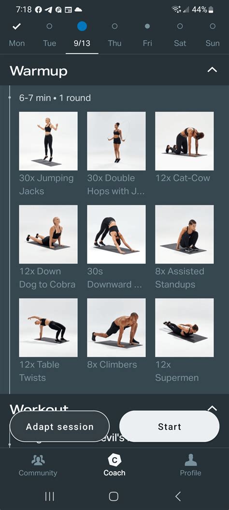 Oh No Back To This Ui Mess R Freeletics