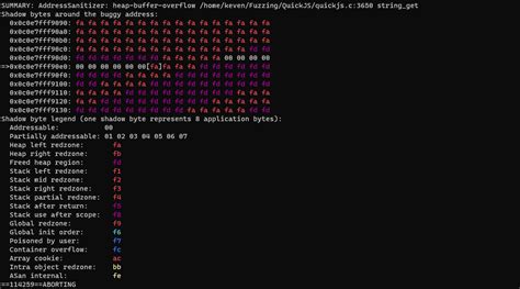 Heap Buffer Overflow At Quickjsc3650 · Issue 5 · Bellardquickjs · Github