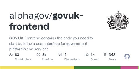 Github Alphagov Govuk Frontend Gov Uk Frontend Contains The Code You Need To Start Building A