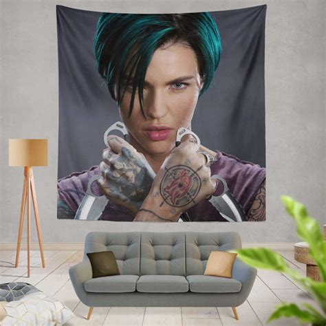Xxx Return Of Xander Cage Movie Ruby Rose Wall Hanging Tapestry