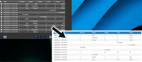 Af Table Widget For Aveva Pi Vision Display Sql Data In The Browser Software Athlete
