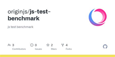 Github Originjs Js Test Benchmark Js Test Benchmark