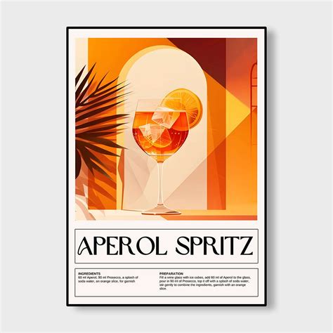 Aperol Spritz Sunset My Walls