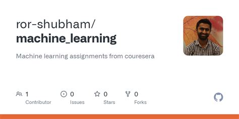 GitHub Ror Shubham Machine Learning Machine Learning Assignments From Couresera