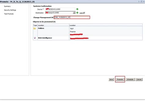 Steps To Promote A Webi Report From Dev To Qa Sap Community