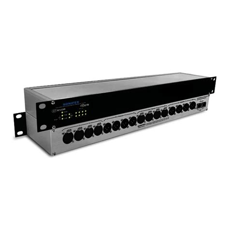 RCB Logic Sonifex 8 AES3 Input 8 AES3 Output Dual Dante Interface PoE