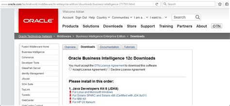 Oracle Business Intelligence Enterprise Edition 12c Data Ebook