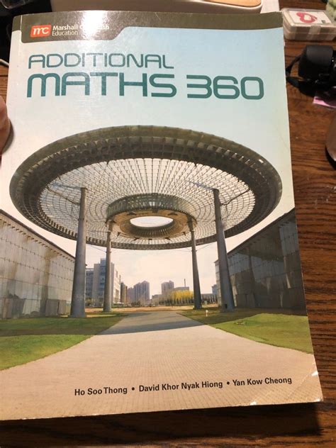 Additional Maths 360 Hobbies And Toys Books And Magazines Textbooks On Carousell