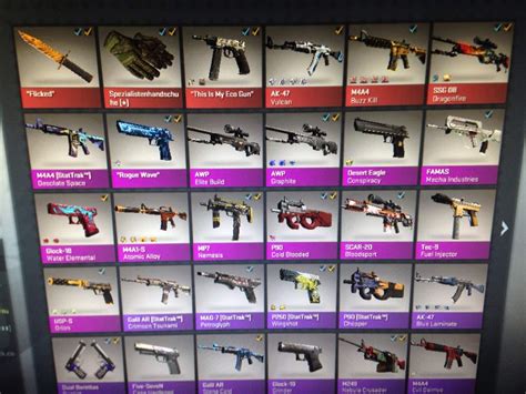 My Cs Go Inventory Counter Strike Amino