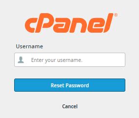 How To Reset Your CPanel Password