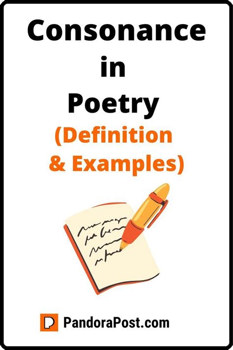 Consonance In Poetry Definition And Examples In 2022 Poetry Example Definitions