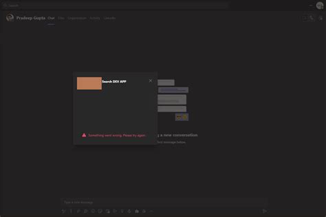 Teams App Message Extension Not Working In Chat Context Microsoft Qanda