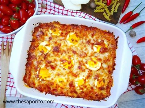 Italian Pasta Bake Recipe Pasta Al Forno