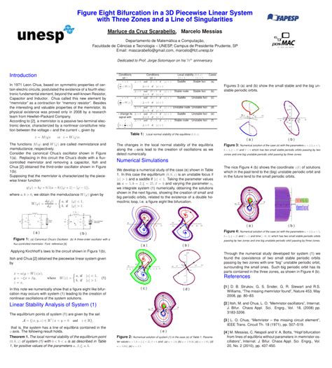 Pdf Figure Eight Bifurcation In A 3d Piecewise Linear System With Three Zones And A Line Of