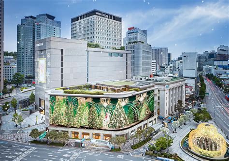 신세계百 본점 ‘초대형 디지털 옷 입는다 서울신문