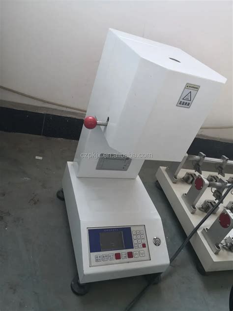 Melting Flow Index Testing Machine Test The Melt Flow Ratemfr Figures